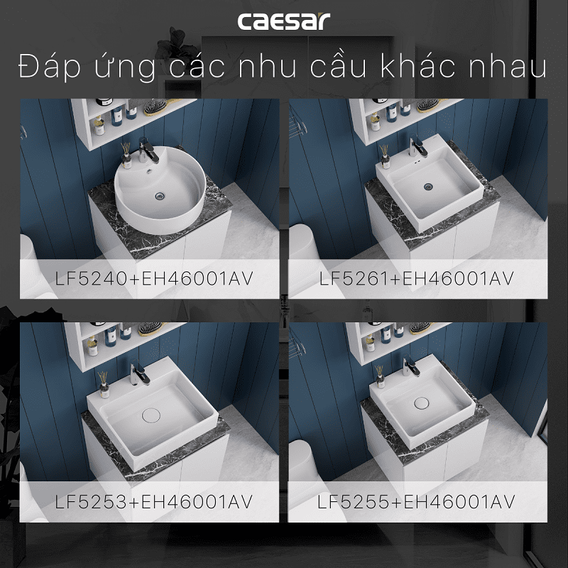 Thiết bị vệ sinh Caesar - Sản phẩm chất lượng từ thương hiệu uy tín