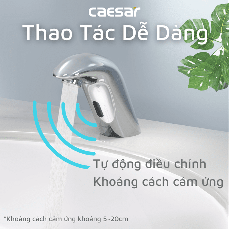 Vòi Cảm Ứng Lavabo CAESAR A910