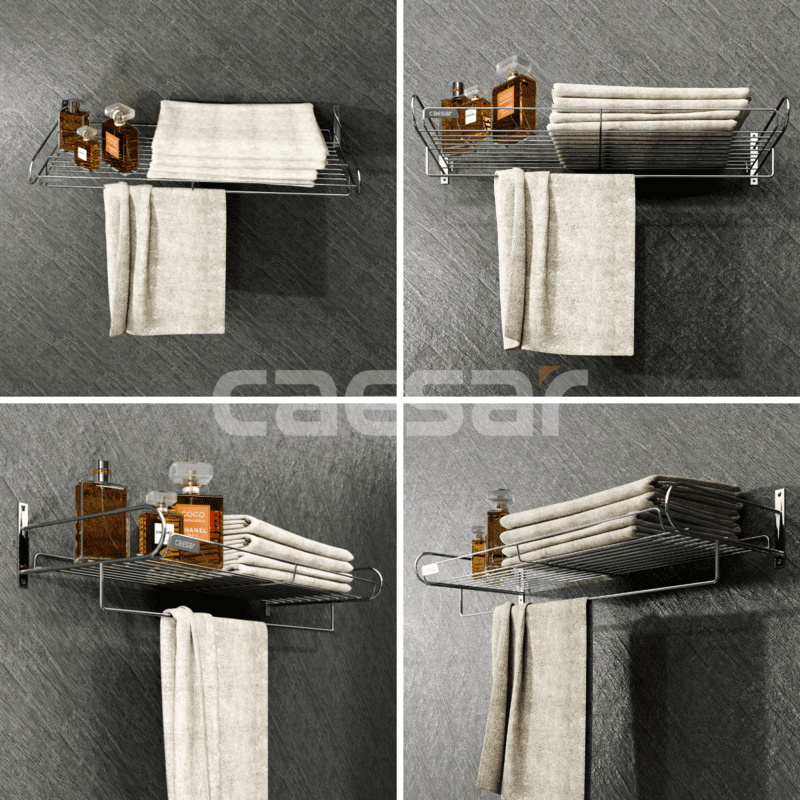 Giá Treo Khăn CAESAR ST834V Hai Tầng